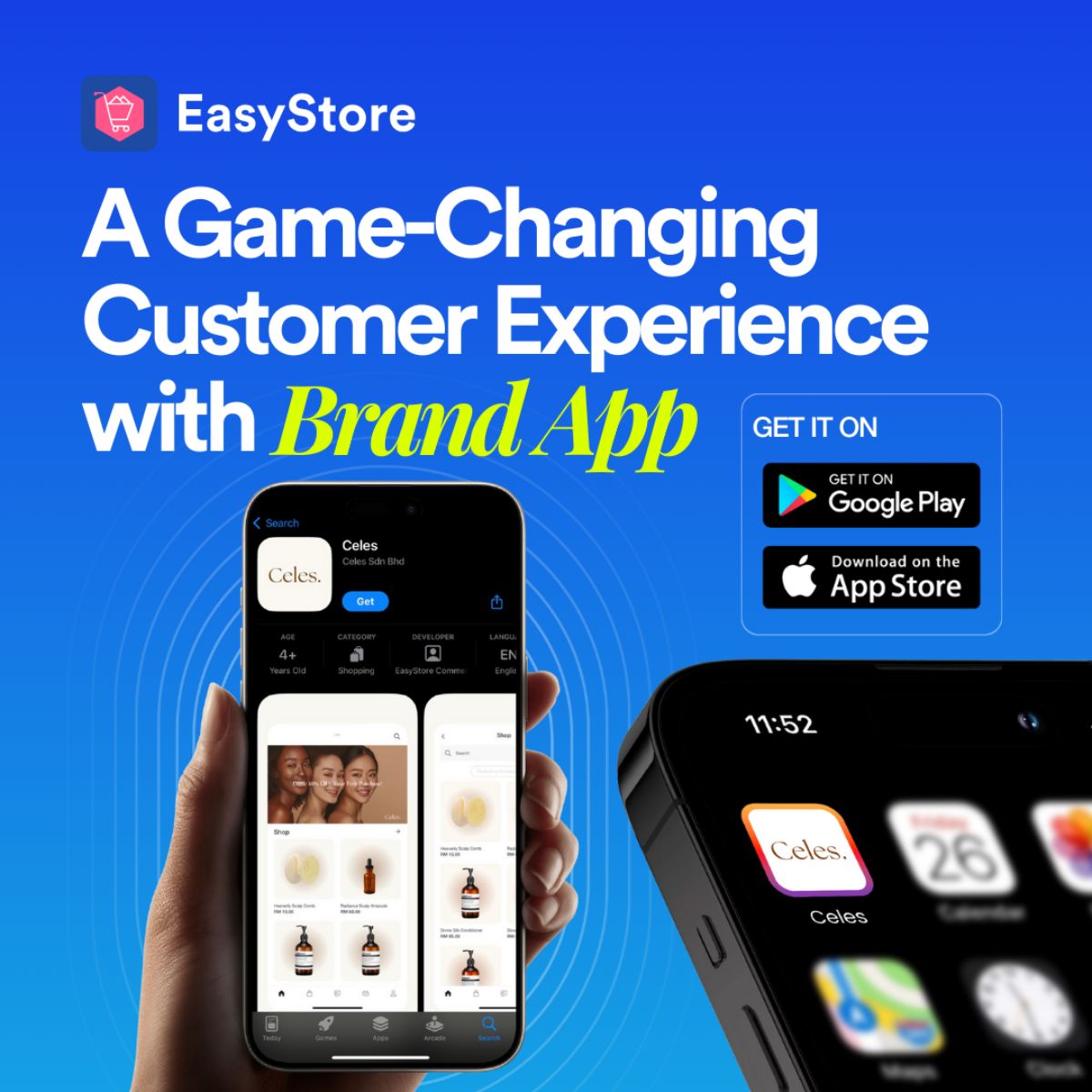 Game-Changing Customer Experience With Brand App | EasyStore